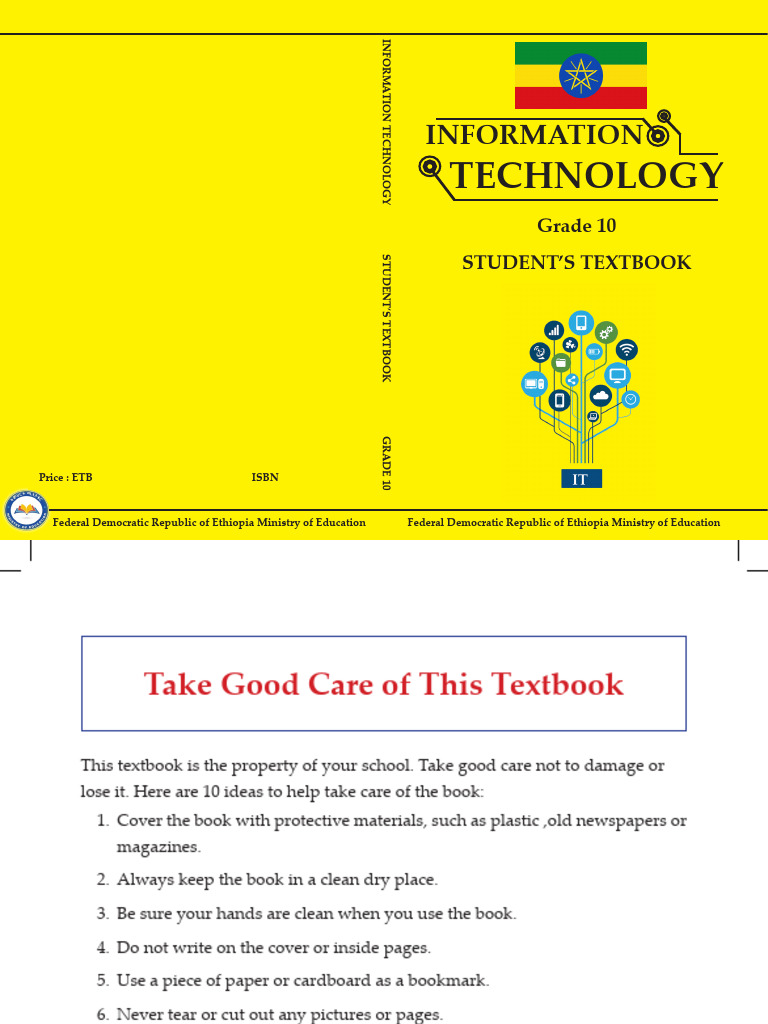 IT Grade 10 Students Textbook - Final June 23 2022 | PDF | Computer ...