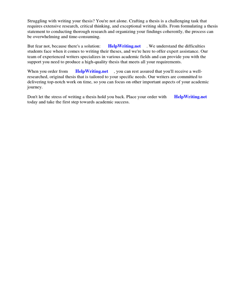 Thesis Writing & Printing Services | PDF | Bookbinding | Thesis