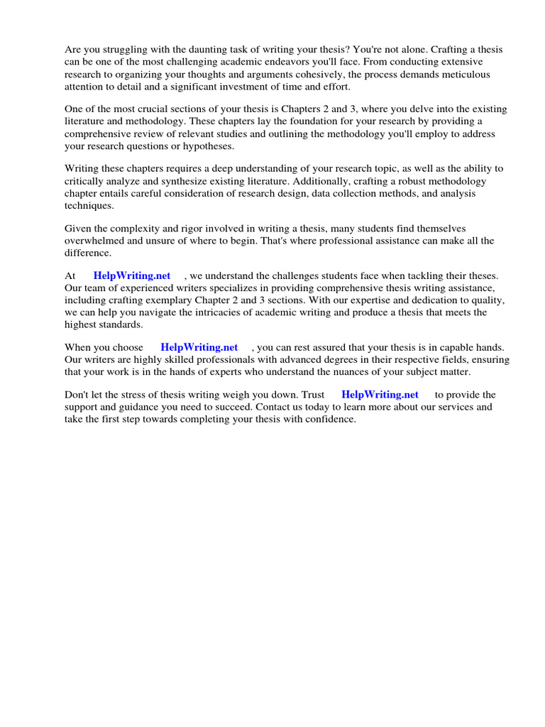 Sample Thesis Chapter 2 and 3 | PDF | Methodology | Thesis Sample Thesis Chapter 2 and 3 | PDF | Methodology | Thesis