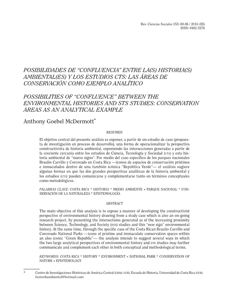 Goebel, Anthony - Historia Ambiental | PDF | Entorno natural | Historia ...