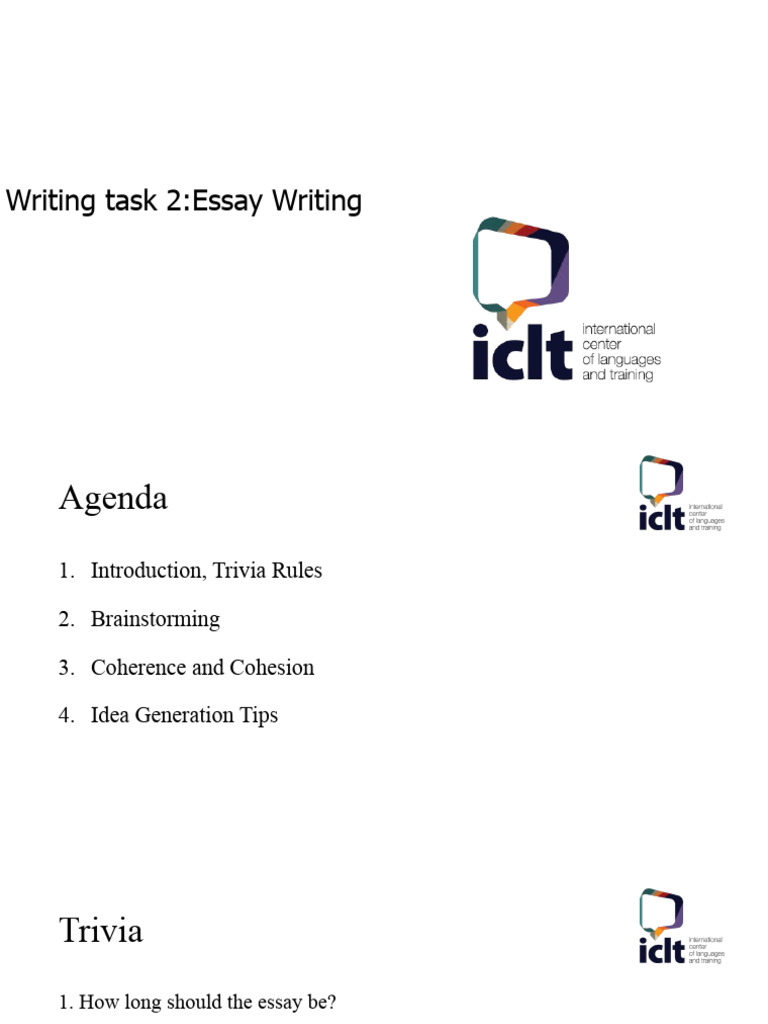 Ielts Writing Task 2 Pdf Brainstorming Essays