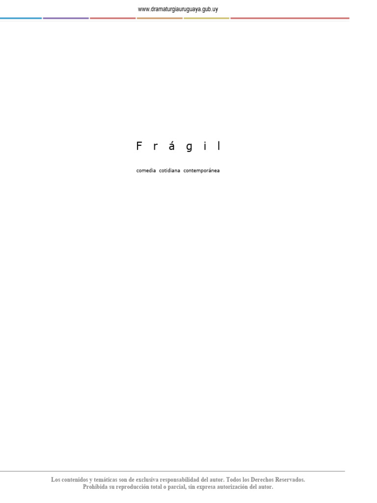 Fragil | Descargar gratis PDF | Amor