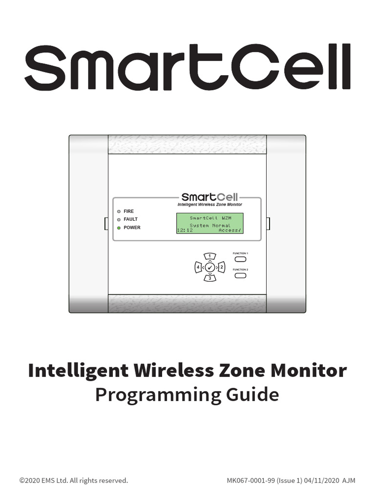 EMS Smartcell | PDF | Menu (Computing) | Electrostatic Discharge