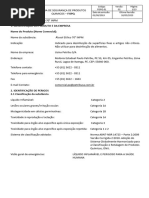 FISPQ - Metal Chek VP 30 LP Visivel Lavavel A Agua - Rev02 | PDF ...