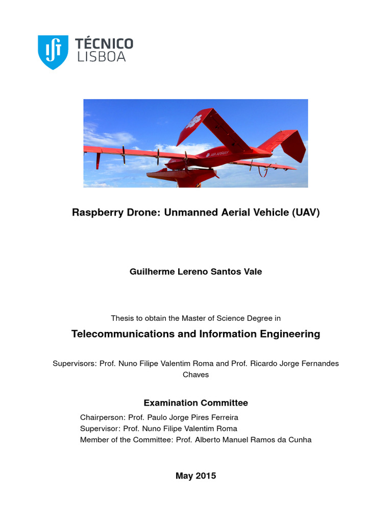 Raspberry Drone - Unmanned Aerial Vehicle (UAV) | PDF | Raspberry Pi | Informática