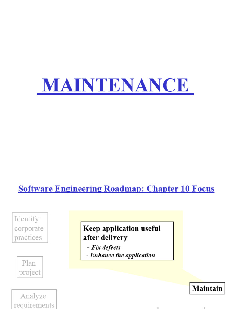 86 Maintenance Engineering | PDF | Computing | Systems Theory
