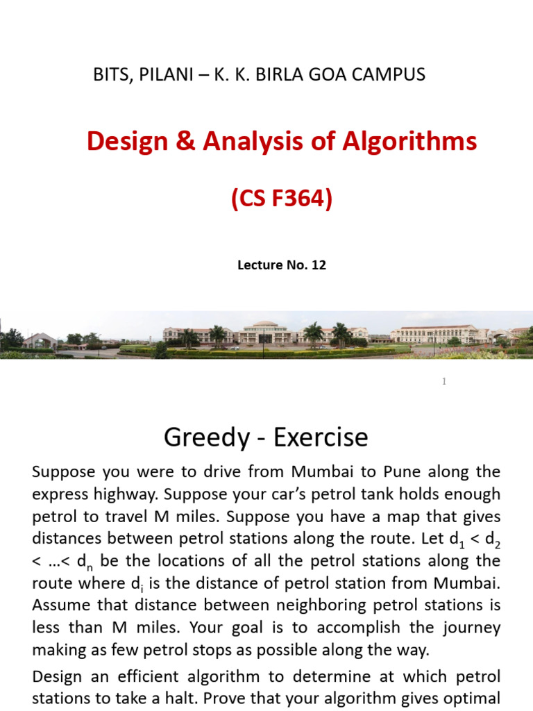 Lecture 12 | PDF | Mathematical Optimization | Computer Science
