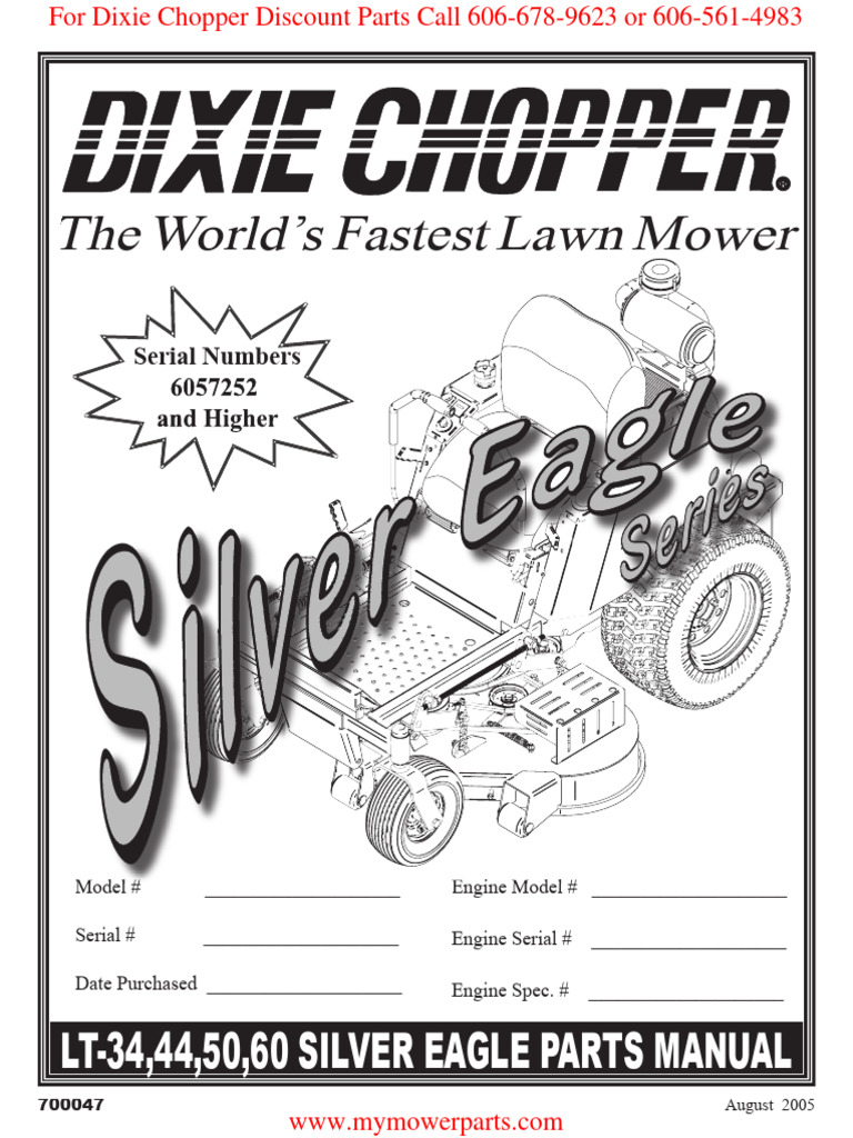 2006 Silver Eagle LT 34,44,50,60 Part Manual | PDF | Nut (Hardware) | Screw