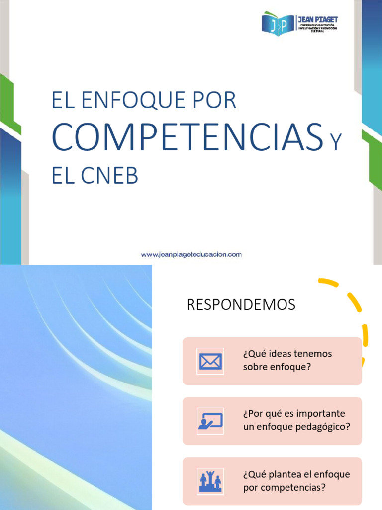 El Enfoque Por Y El Cneb: Competencias | PDF