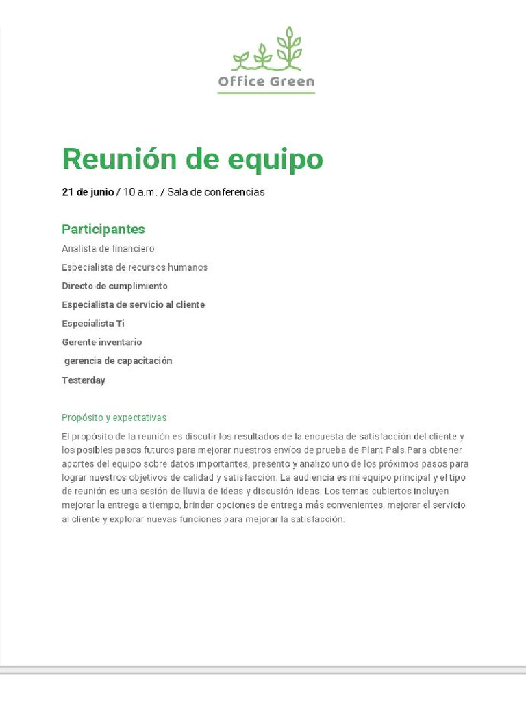 Plan de Equipo | PDF