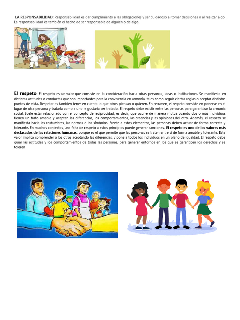 27 valores | PDF | Verdad | Comportamiento