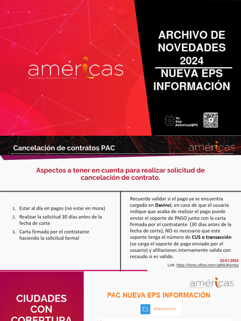 Requisitos para Cancelar Contratos PAC 2024 | PDF | Finanzas y dinero