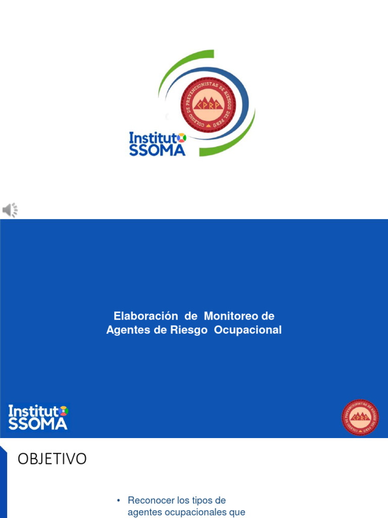 Módulo 40 Elaboración Del Programa de Monitoreo de Agentes de Riesgo ...