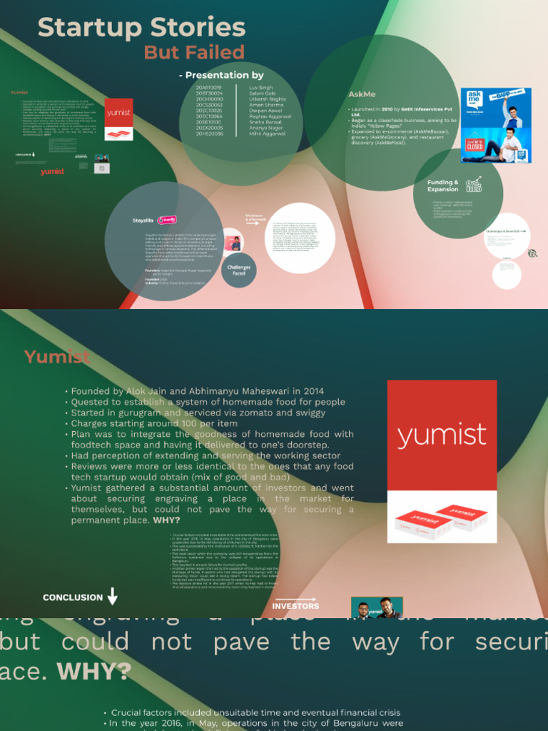 Startup Stories | PDF