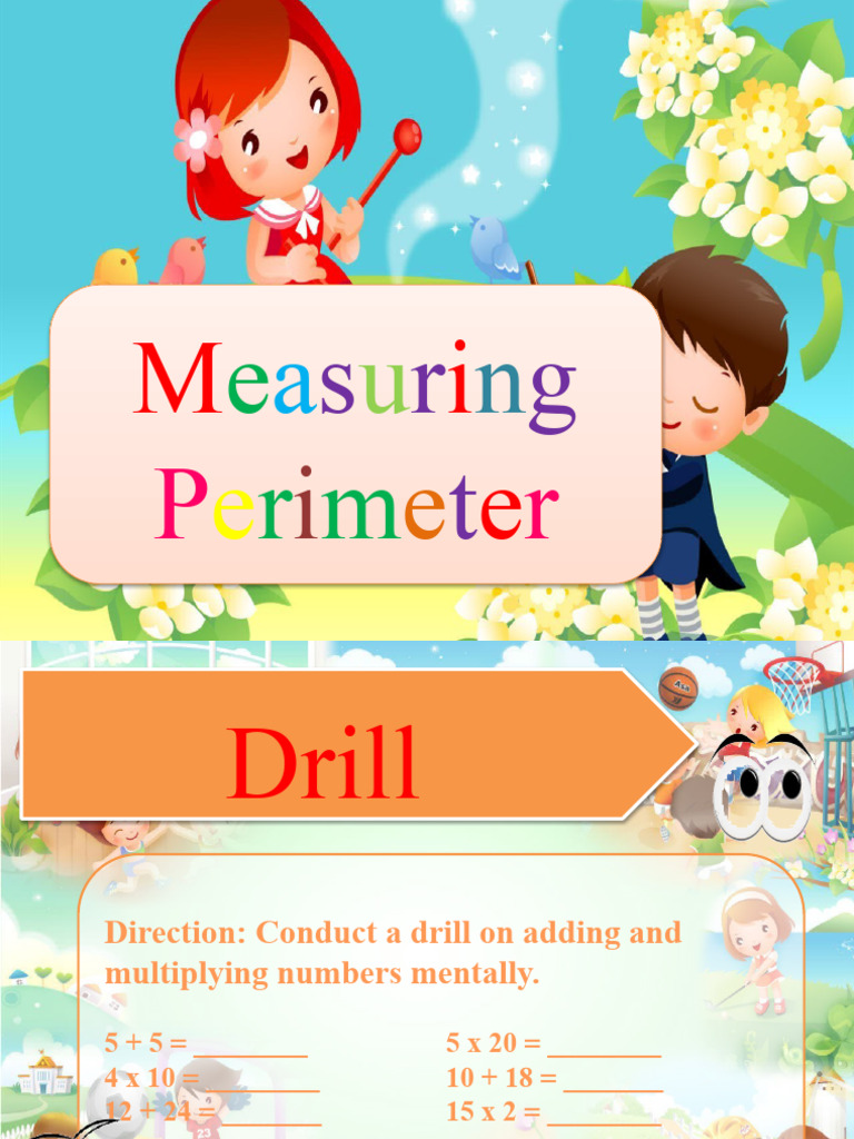 MATH 4 PPT Q3 - Lesson 58 - Measuring Perimeter | PDF | Triangle | Length