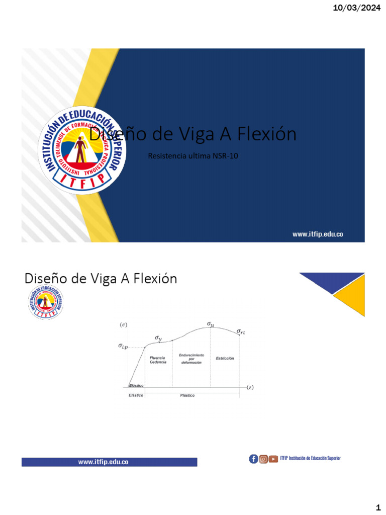 Diseño de Viga A Traccion y Compresion 2024 | PDF | Viga (Estructura) | Ingeniería mecánica