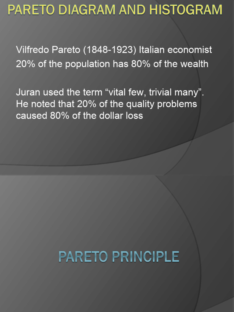 Lec 2 - Pareto Char | PDF | Histogram