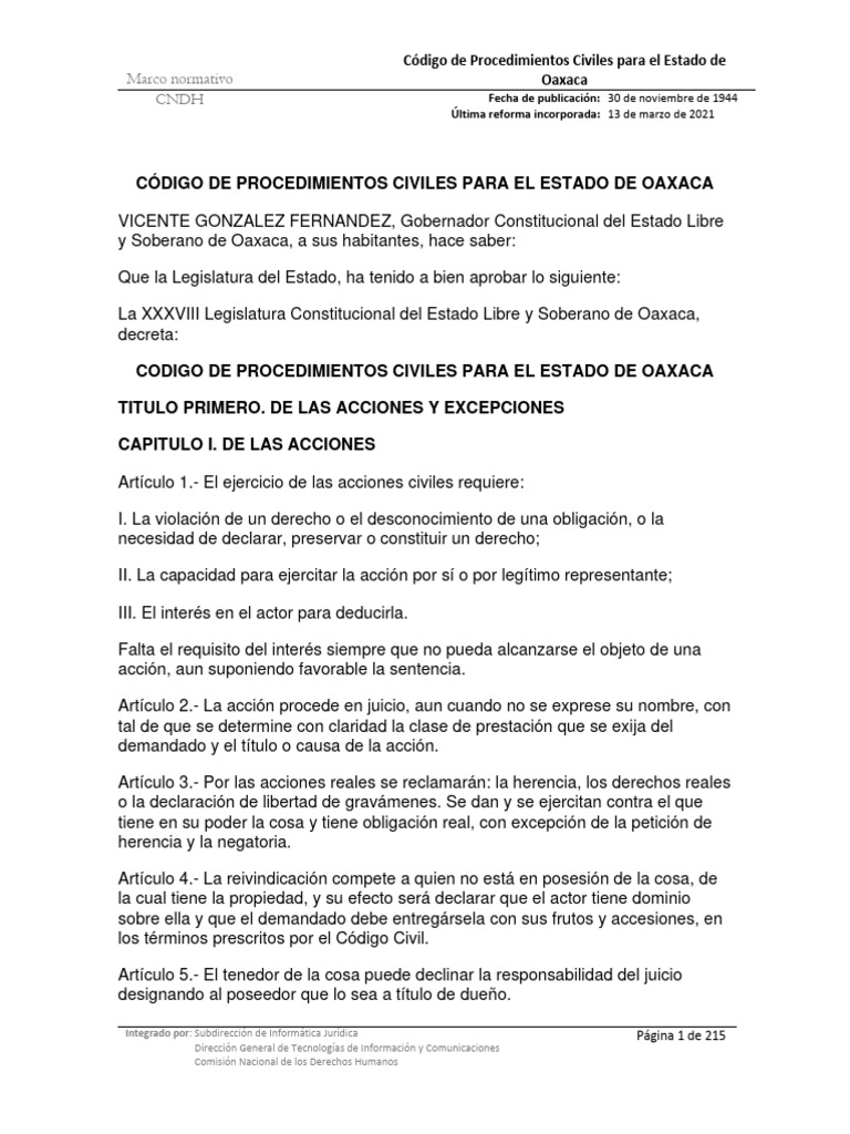 Código PCE Oax | PDF | Política