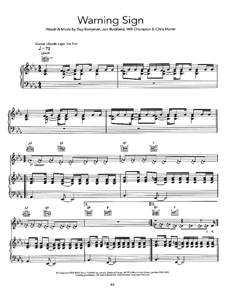 Coldplay-Warning-sign | PDF