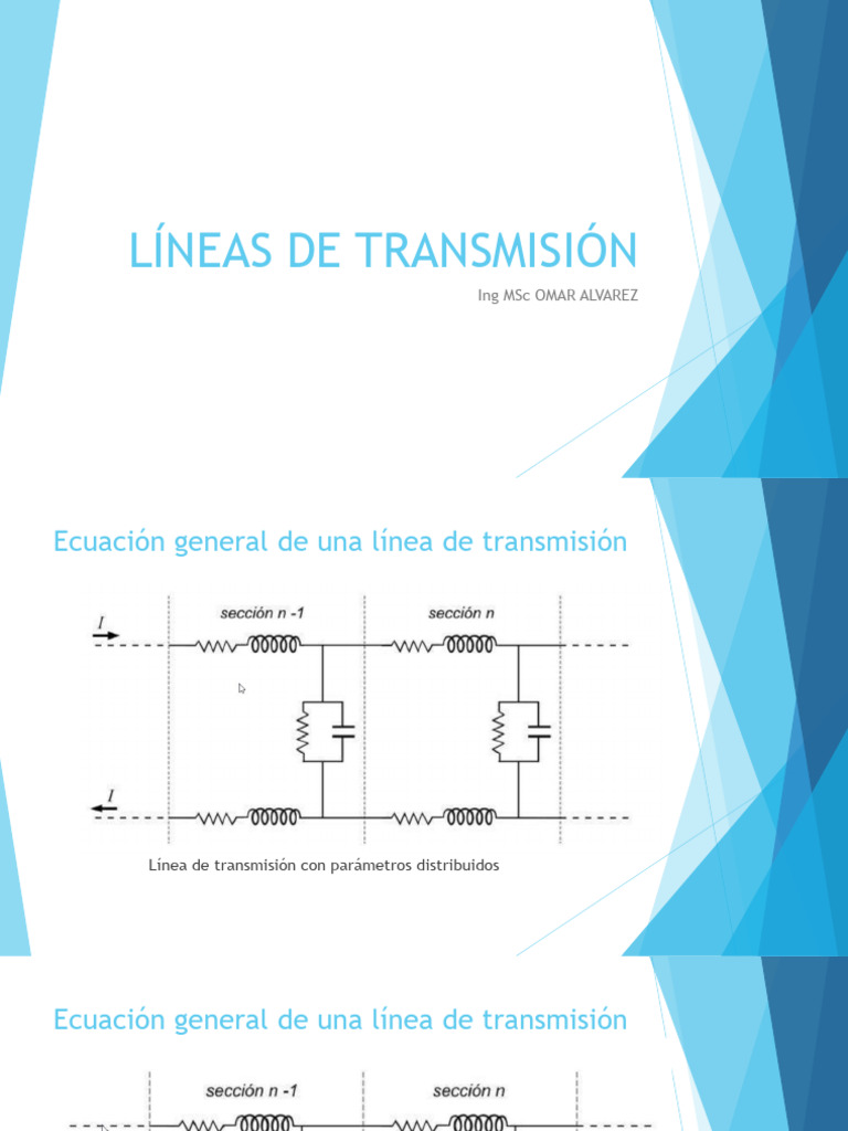 2 - Lineas de Transmision - 2021 | PDF | Línea de transmisión | Ecuaciones