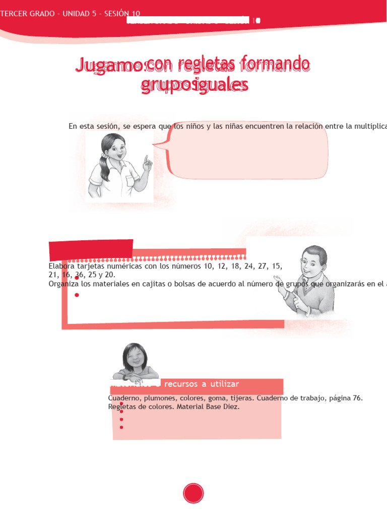 Dokumen - Tips - Jugamos Con Regletas Formando Grupos Iguales Con Regletas Formando Grupos ...