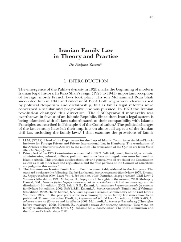 Journals Yimo 9 1 Article-P43 6-Preview | PDF | Marriage | Iran