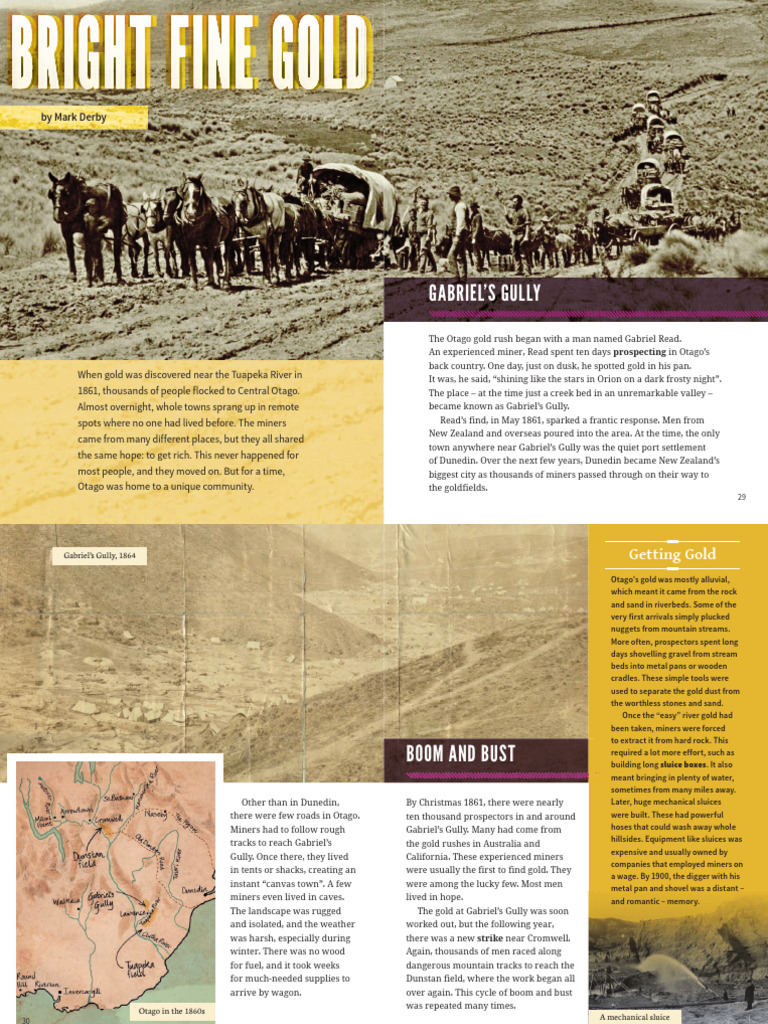 Bright Fine Gold | PDF | Gold Rushes | Mining