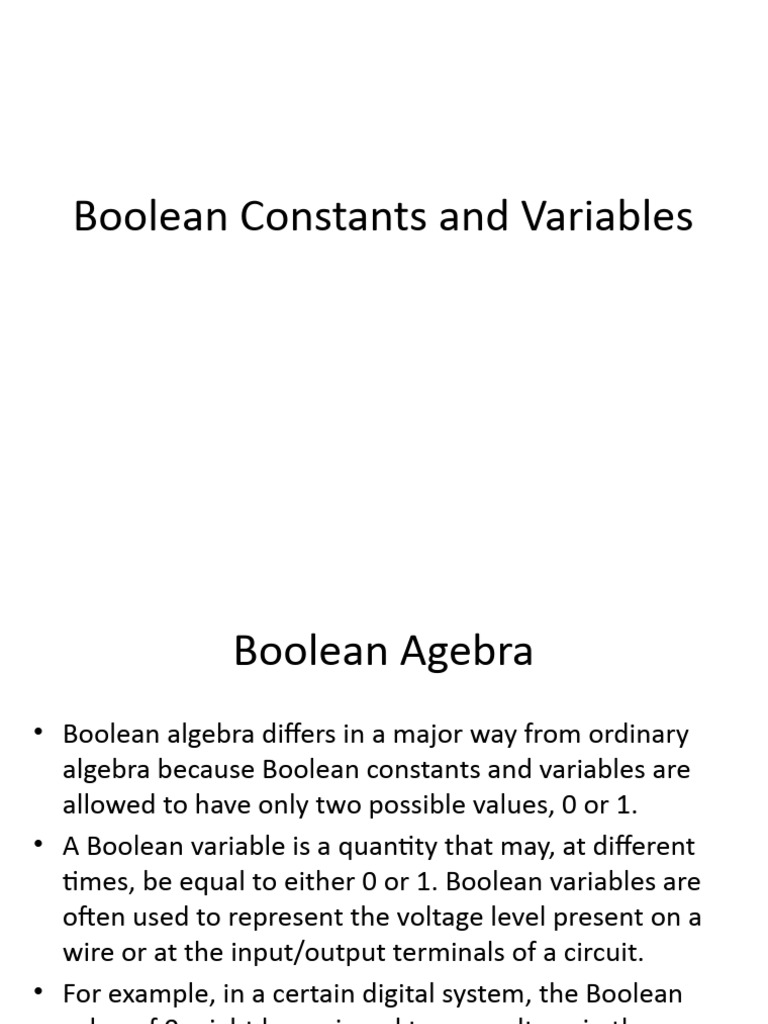 Boolean Circuits Pdf Boolean Algebra Teaching Mathematics
