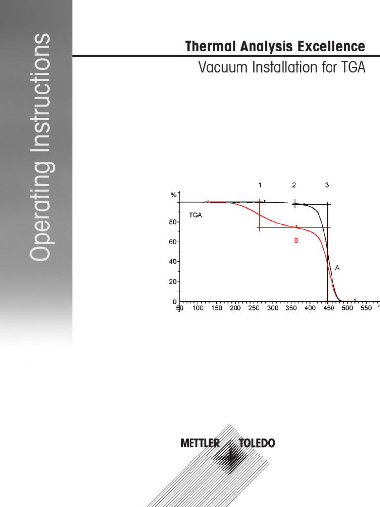 Vacuum Installation For TGA Op Instr EN | PDF