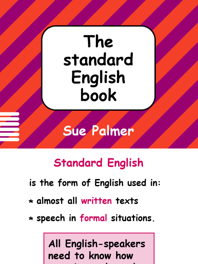 The Standard English Book | PDF