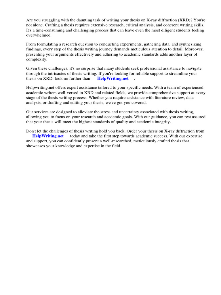 Thesis Xrd | PDF | Crystal | Amorphous Solid