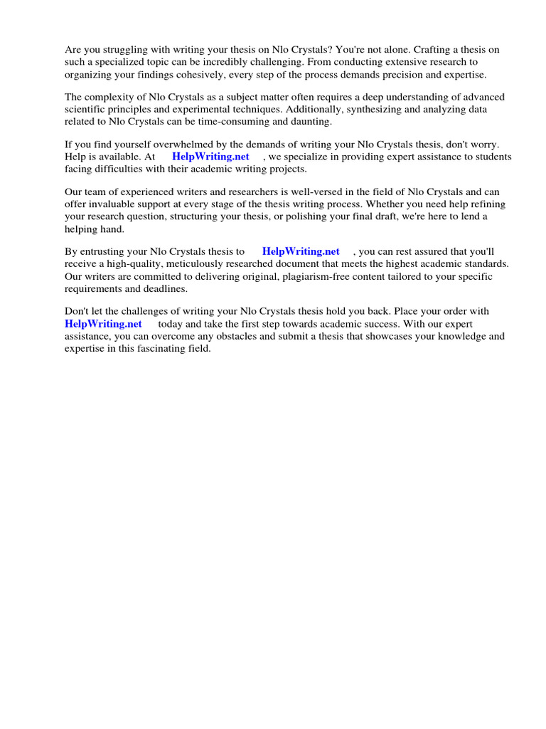 Nlo Crystals Thesis | PDF | X Ray Crystallography | Nonlinear Optics