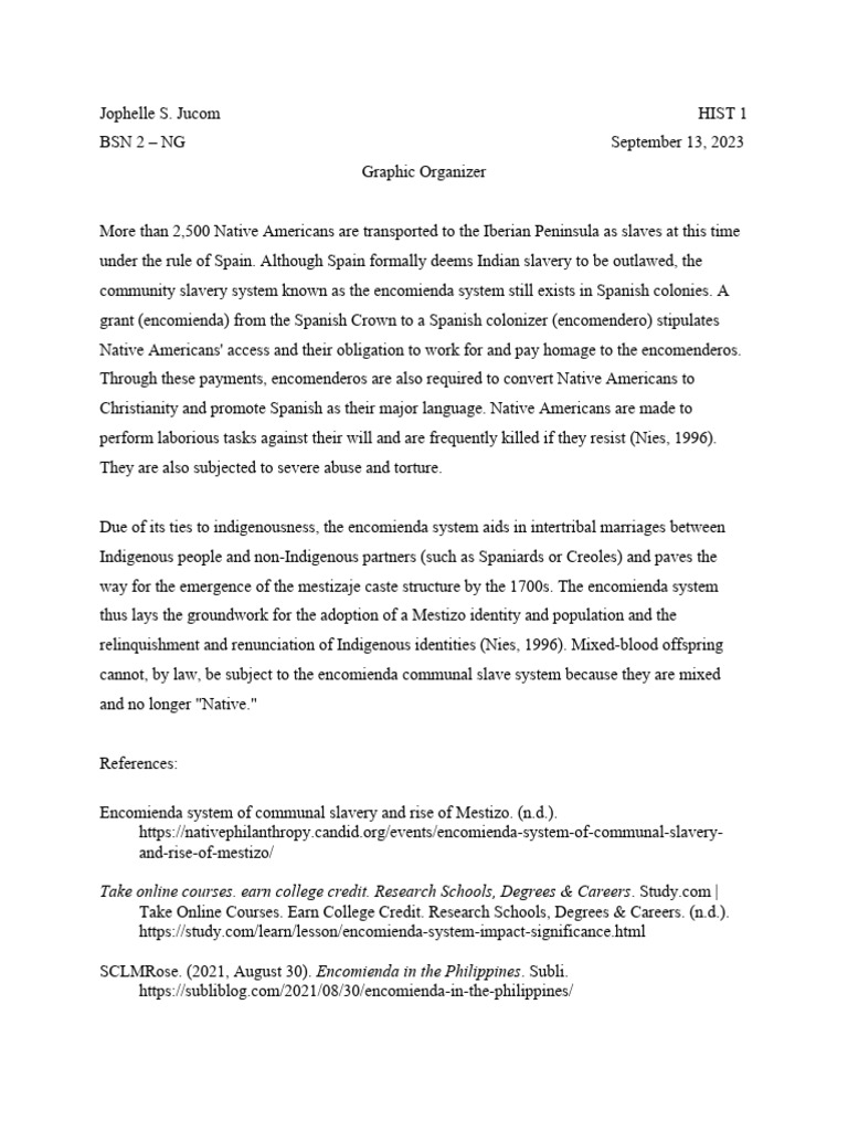 Encomienda System and Its Impact | PDF | Spanish Empire | Latin America