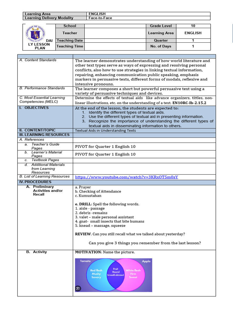DLP-4As-Q1-lesson 2-Up | Download Free PDF | Infographics | Nonlinear System