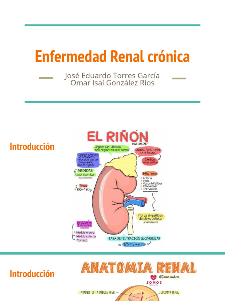 Enfermedad Renal Crónica: José Eduardo Torres García Omar Isaí González ...