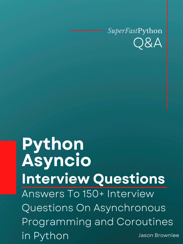 Asyncio Interview Questions | PDF | Thread (Computing) | Concurrent Computing