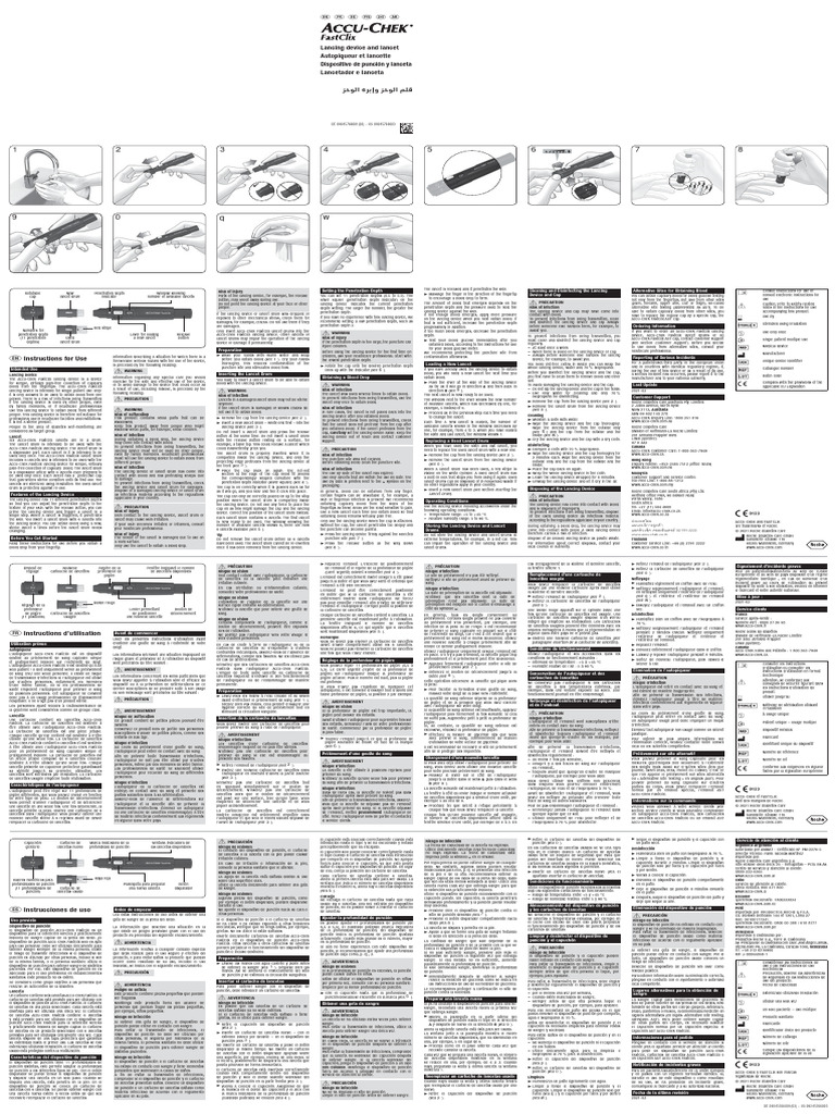 Accu-Chek FastClix | PDF | Clinical Medicine | Medical Specialties