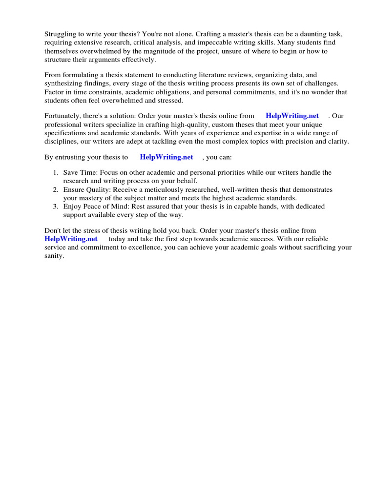 Order Master Thesis Online | PDF | Thesis | Image Segmentation