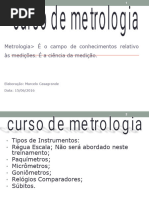 Leitura Paquimetro Polegada | PDF | Metrologia