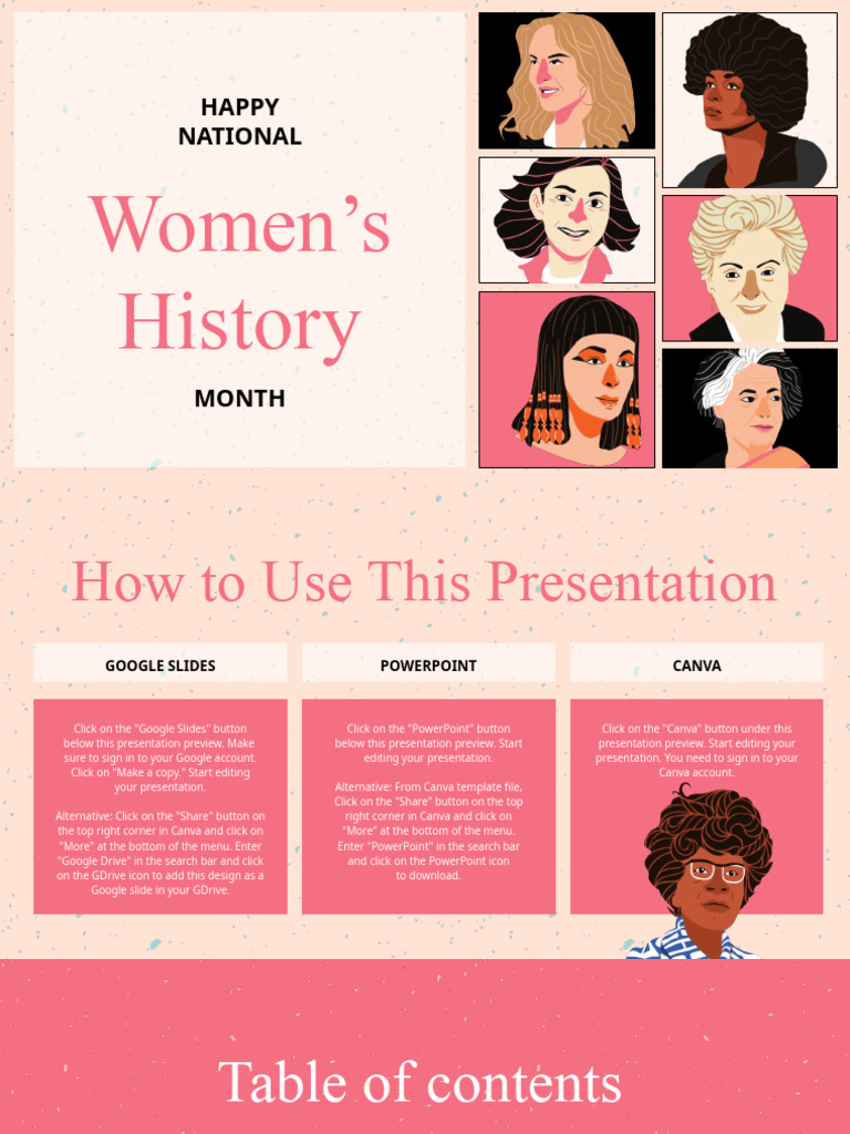 Happy National Women's History Month | PDF