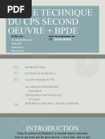CPS Technique pour Second Œuvre | PDF | Technologie et ingénierie