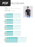 Snickers Size Chart EN | PDF