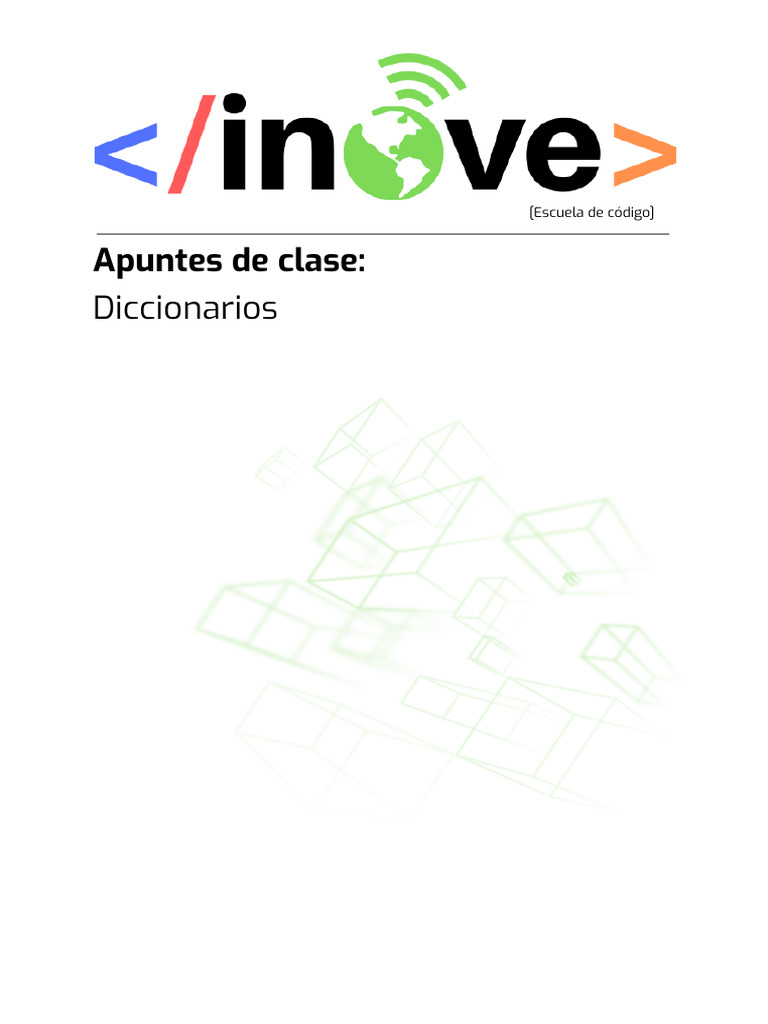 6 Diccionarios En Python Pdf Python Lenguaje De Programación 1455