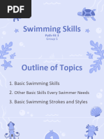 Basic Skills of Swimming | PDF | Swimming (Sport) | Swimming