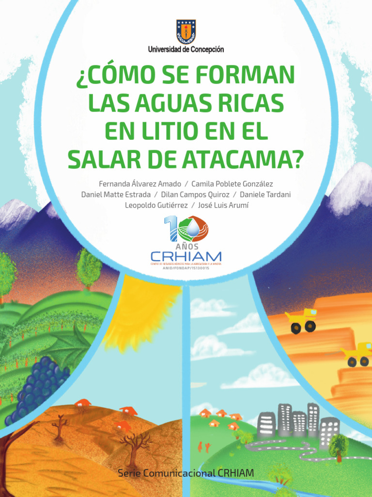 No53 Serie Comuncacional CRHIAM Como Se Forman Las Aguas Ricas en Litio ...