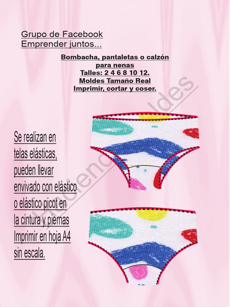 Molde para Ropa Interior | PDF