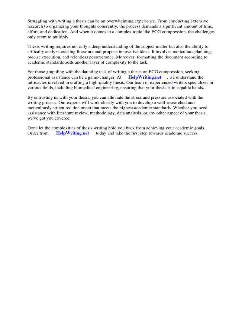 Ecg Compression Thesis Filetype PDF | PDF | Data Compression ... Ecg Compression Thesis Filetype PDF | PDF | Data Compression ...