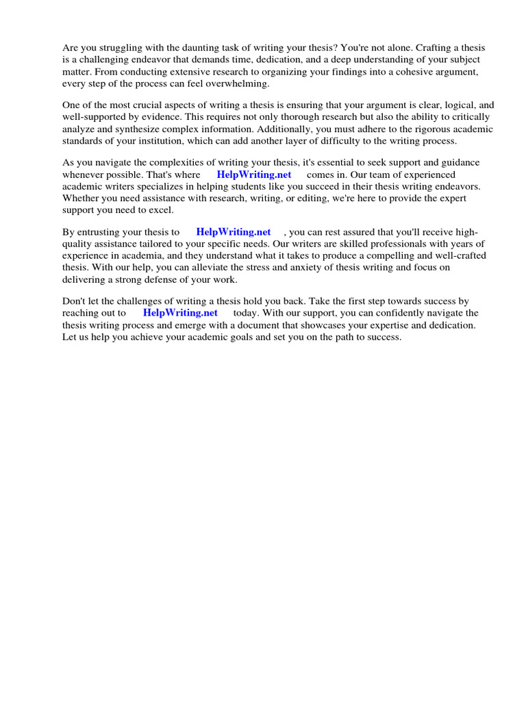 How To Write Thesis Defense | PDF | Thesis | Doctor Of Philosophy