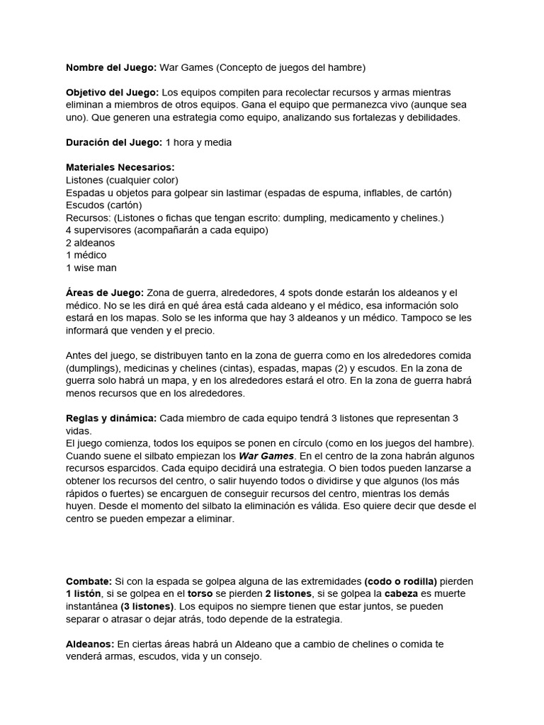 War Games PDF | PDF