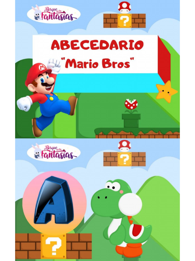 Abecedario Mario Bros | PDF